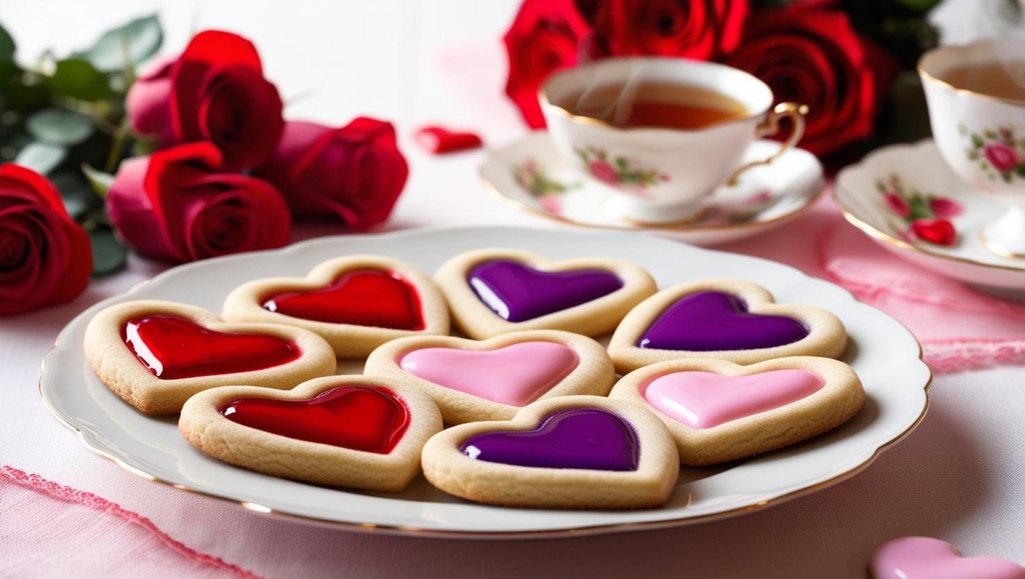 Stained Glass Heart Cookies: A Beautiful Valentine’s Treat